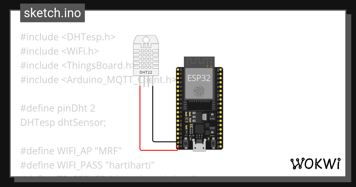 Temperature Copy Wokwi Esp32 Stm32 Arduino Simulator