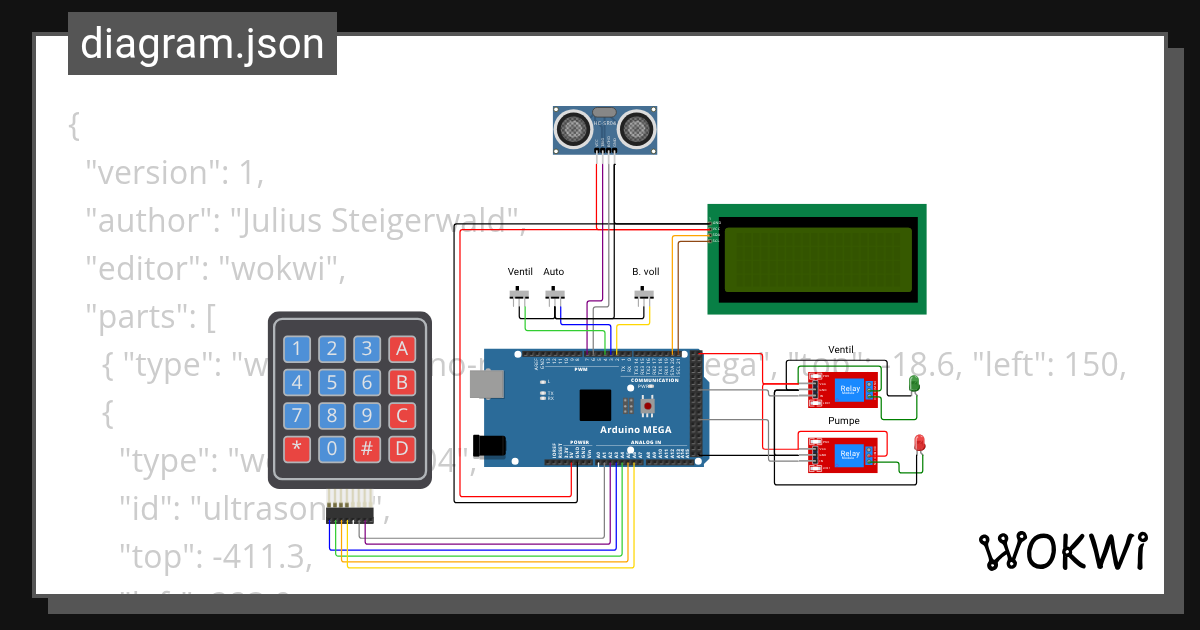 Wokwi - Online ESP32, STM32, Arduino Simulator
