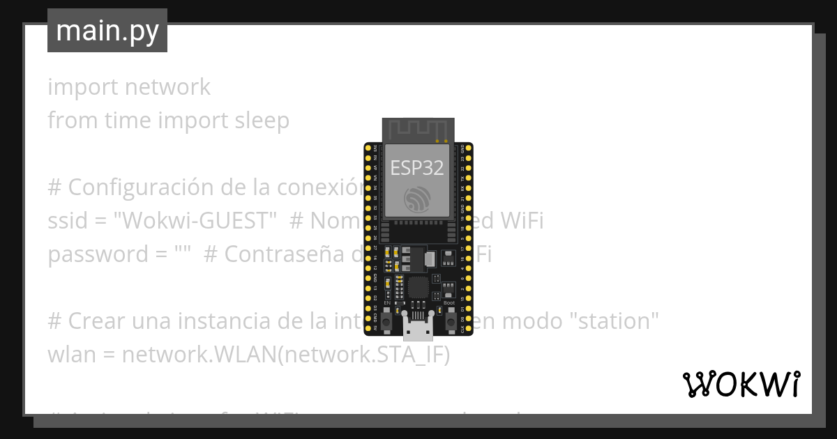 Station Mode - Wokwi ESP32, STM32, Arduino Simulator