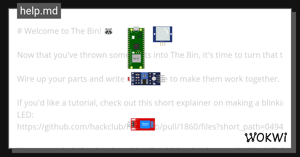 The Bin Wokwi Esp32 Stm32 Arduino Simulator 9312