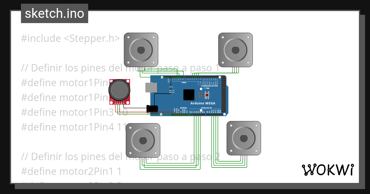 carro - Wokwi ESP32, STM32, Arduino Simulator