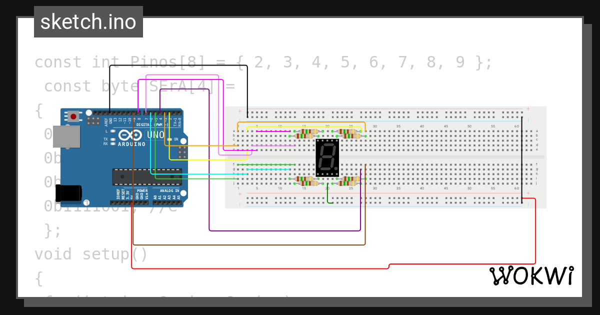 Binário Barreira Wokwi Esp32 Stm32 Arduino Simulator