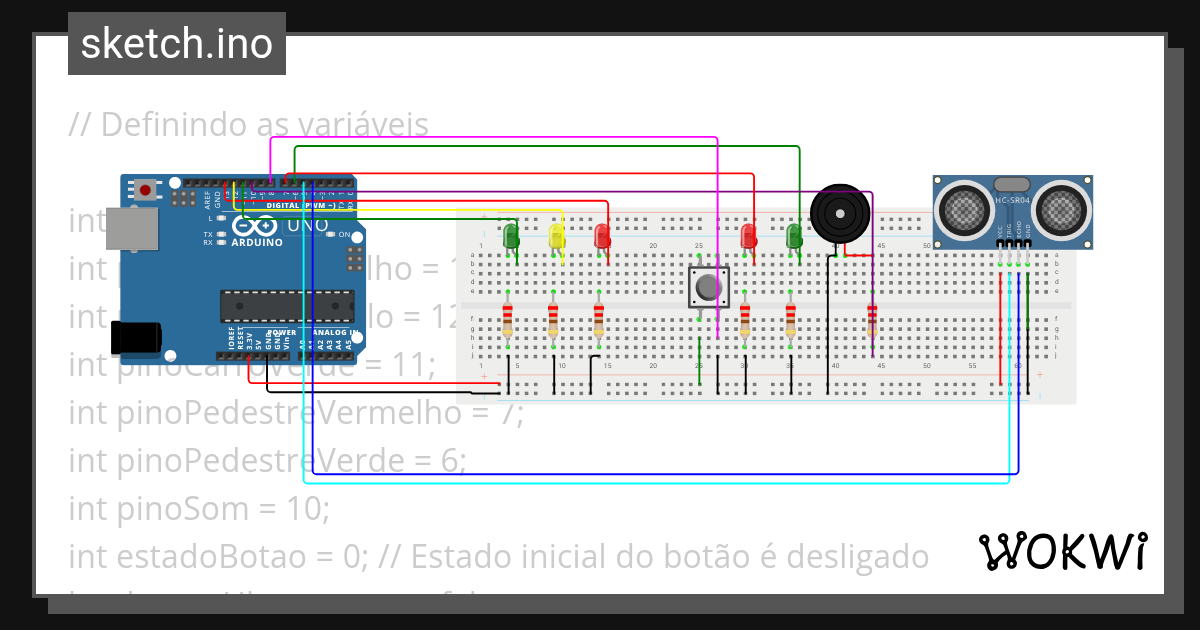semáforo físico Copy - Wokwi ESP32, STM32, Arduino Simulator