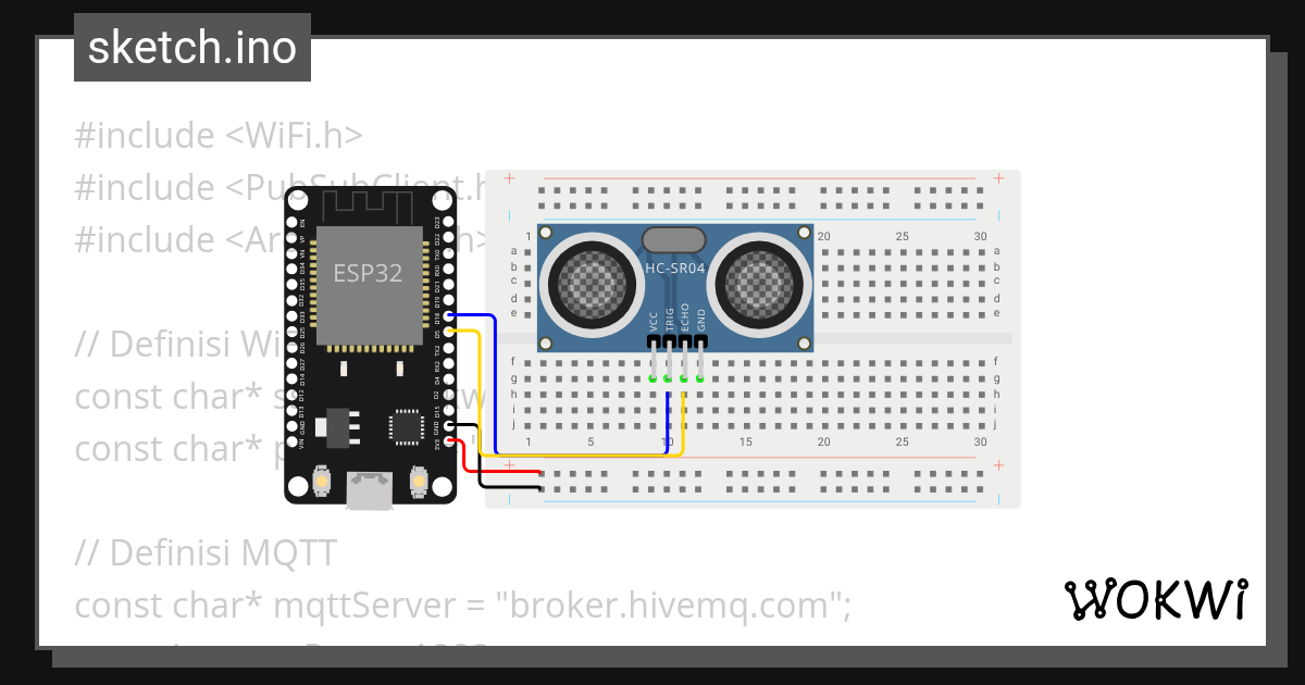 Wokwi - Online ESP32, STM32, Arduino Simulator