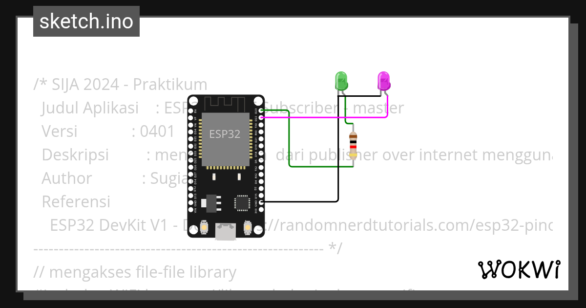 Wokwi - Online ESP32, STM32, Arduino Simulator