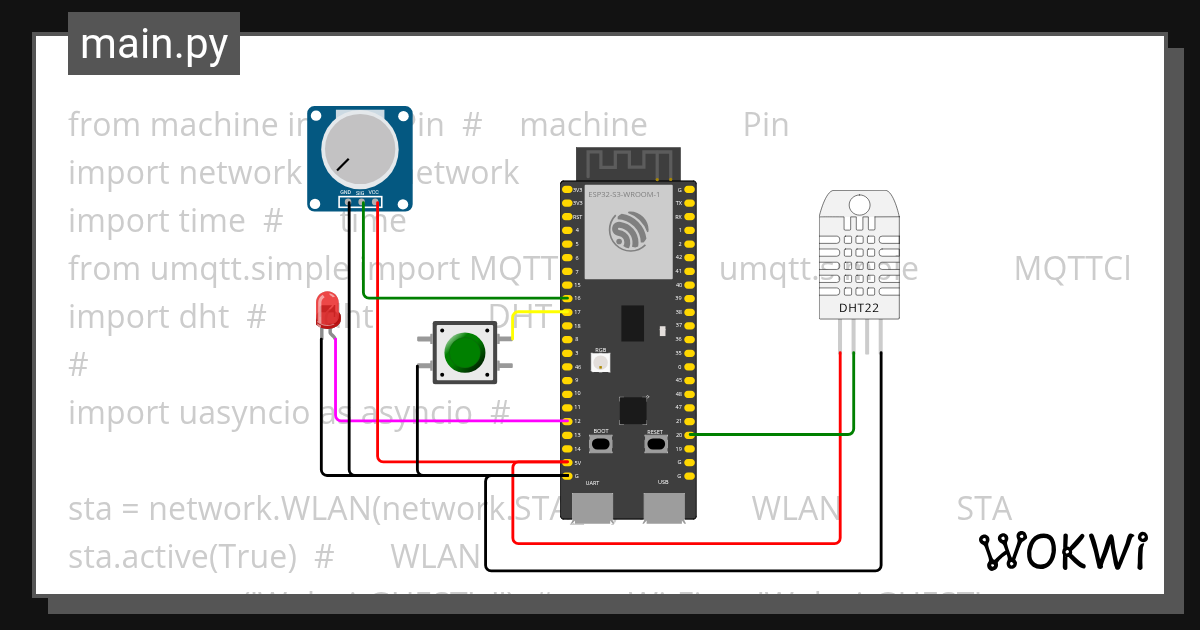 Lab 5-2 - Wokwi ESP32, STM32, Arduino Simulator