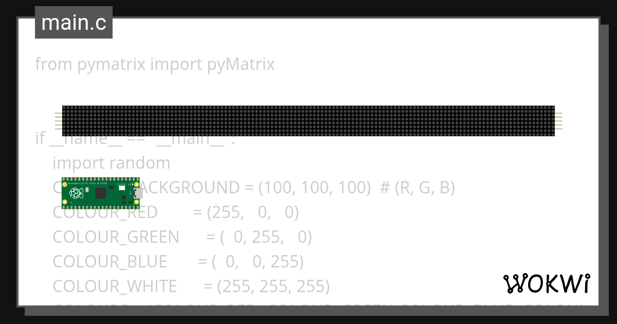 Pi Pico SDK Blink Copy - Wokwi ESP32, STM32, Arduino Simulator