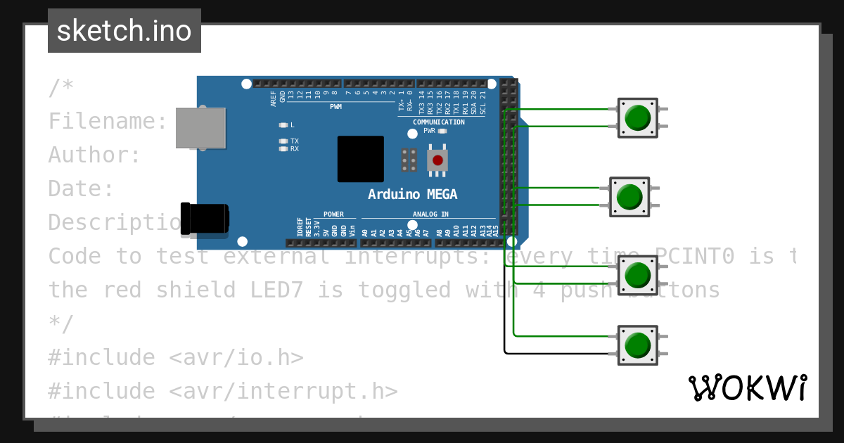 Prac4 Part2 Wokwi Esp32 Stm32 Arduino Simulator
