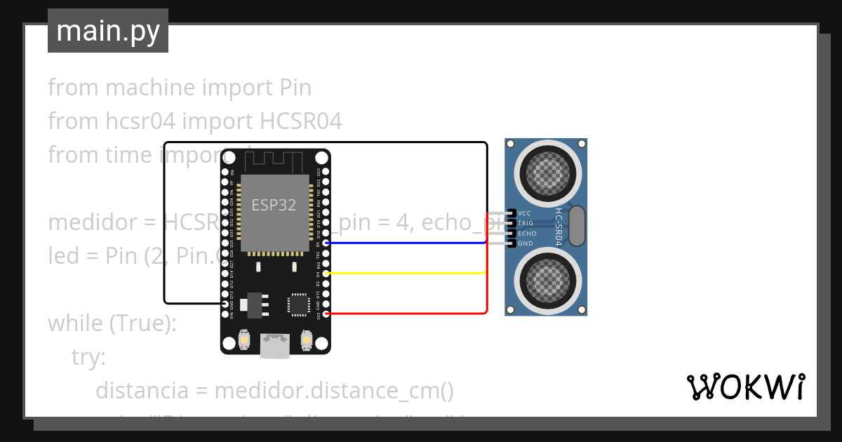 MicroPython Blink ESP32 Copy (2) - Wokwi ESP32, STM32, Arduino Simulator