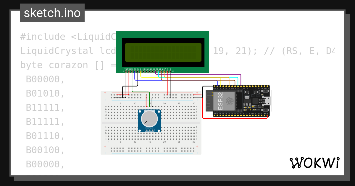 Diseño 2 Wokwi Esp32 Stm32 Arduino Simulator 