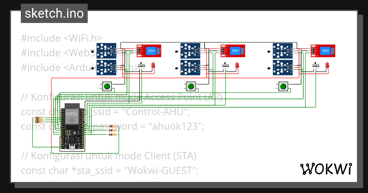 Tes Wokwi Esp32 Stm32 Arduino Simulator 2034