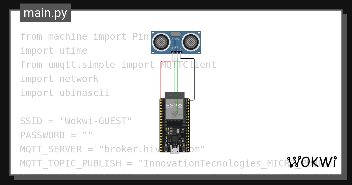 Innovation Micro Wokwi Esp32 Stm32 Arduino Simulator 0974
