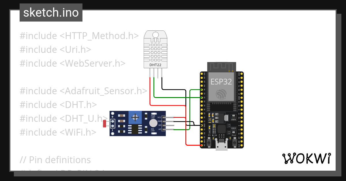 server test - Wokwi ESP32, STM32, Arduino Simulator