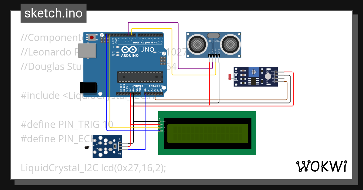 Projeto 2 - Wokwi ESP32, STM32, Arduino Simulator