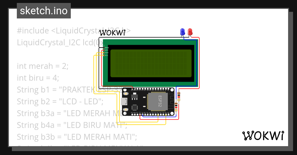 Tugas - 8 ESP 32 - Hernawati - Wokwi ESP32, STM32, Arduino Simulator