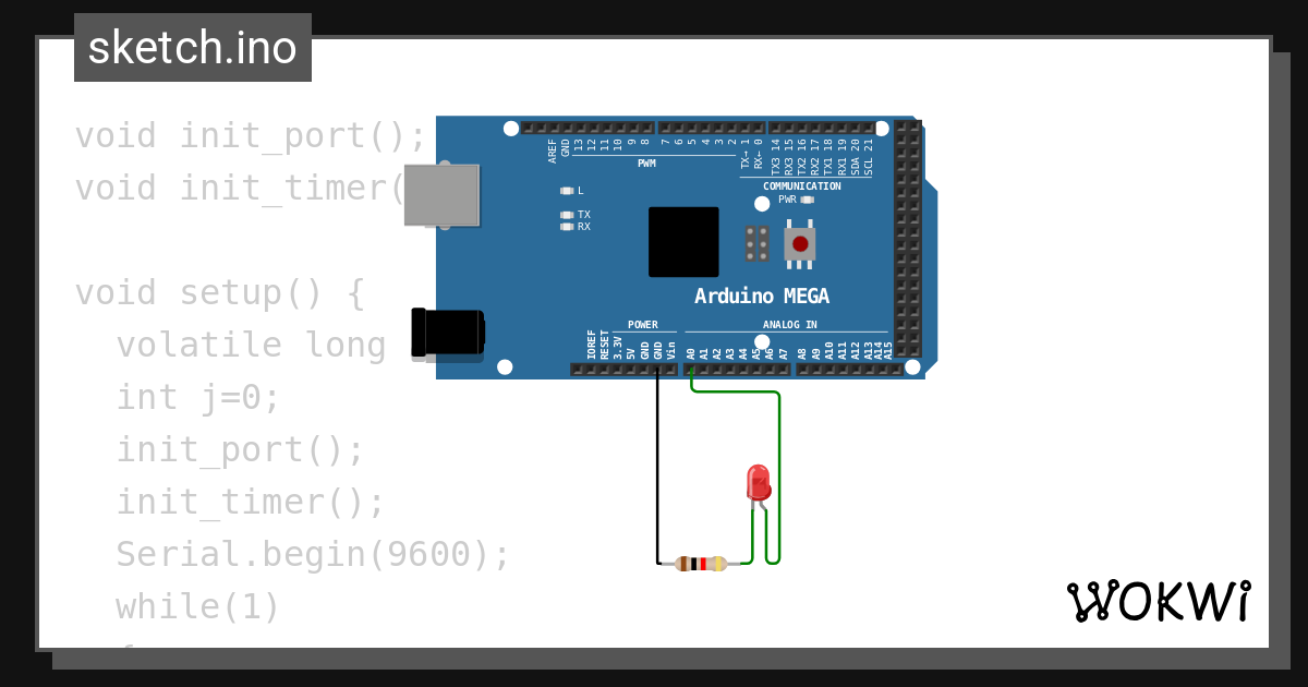 Timer Wokwi Esp32 Stm32 Arduino Simulator