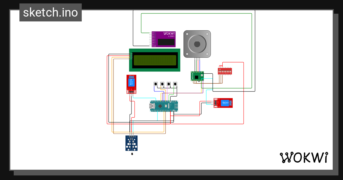 My Pid Step Motor Logic Analyzer Wokwi Esp32 Stm32 Arduino Simulator