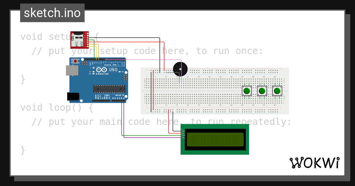 T Rex Game Wokwi Esp32 Stm32 Arduino Simulator 