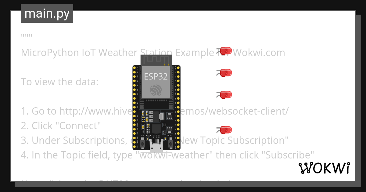 buổi thực hành 3 bài 1 - Wokwi ESP32, STM32, Arduino Simulator