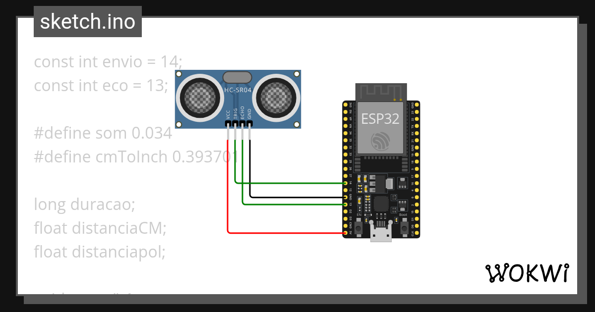 ai calica sensor distancia - Wokwi ESP32, STM32, Arduino Simulator ai calica sensor distancia - Wokwi ESP32, STM32, Arduino Simulator