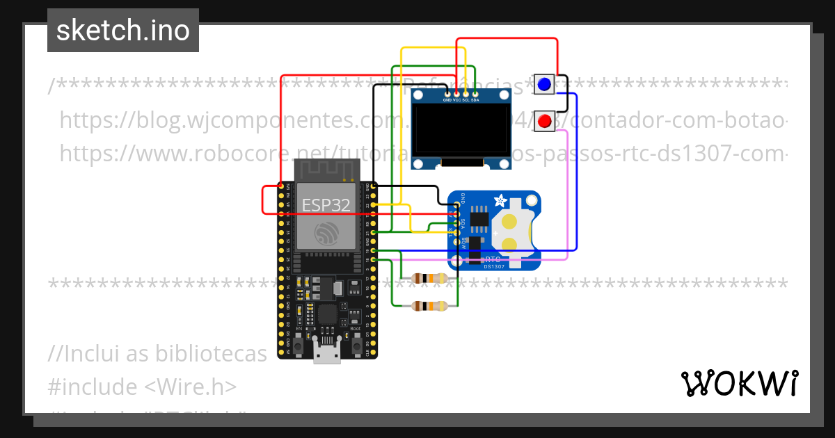Wokwi - Online ESP32, STM32, Arduino Simulator