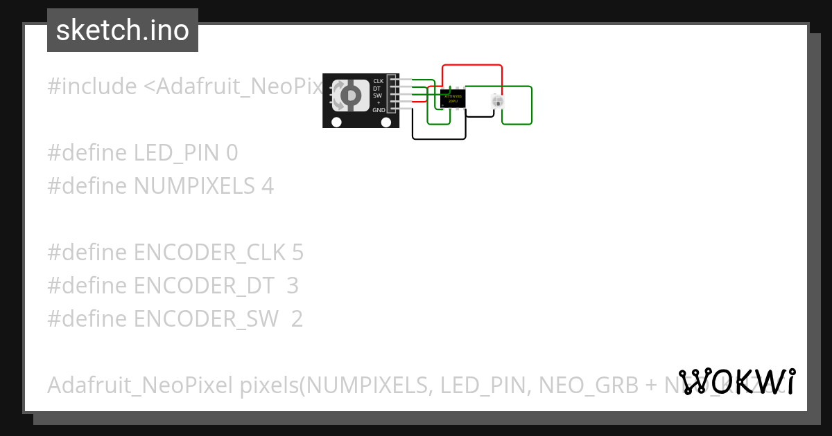 Indra_Led 2 - Wokwi ESP32, STM32, Arduino Simulator