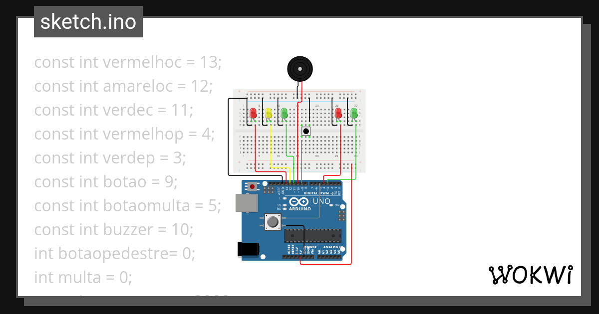 Semáforo v1 Copy2 Copy - Wokwi ESP32, STM32, Arduino Simulator
