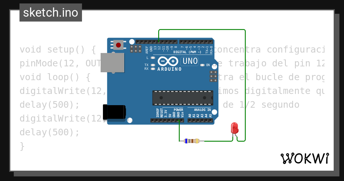 Hola Mundo Interno Wokwi Esp32 Stm32 Arduino Simulator 5328