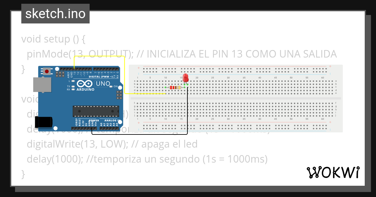 practica 1 - Wokwi ESP32, STM32, Arduino Simulator