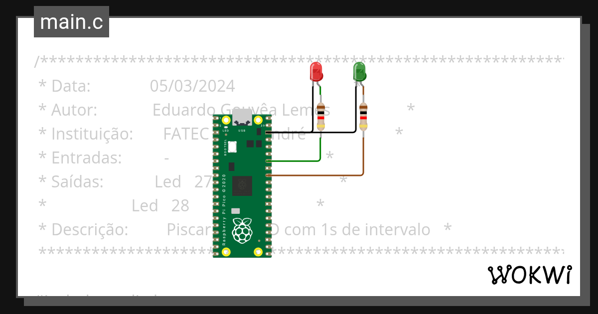 Microcontroladores0302 Wokwi Esp32 Stm32 Arduino Simulator 