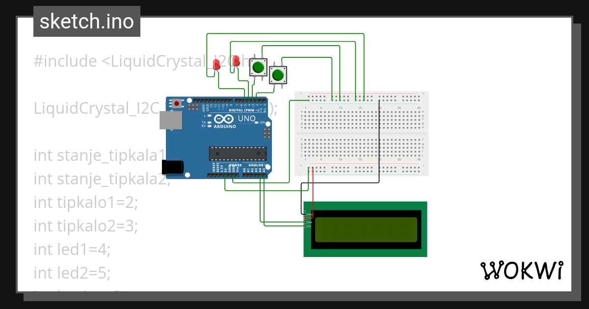 cetvrti zad - Wokwi ESP32, STM32, Arduino Simulator