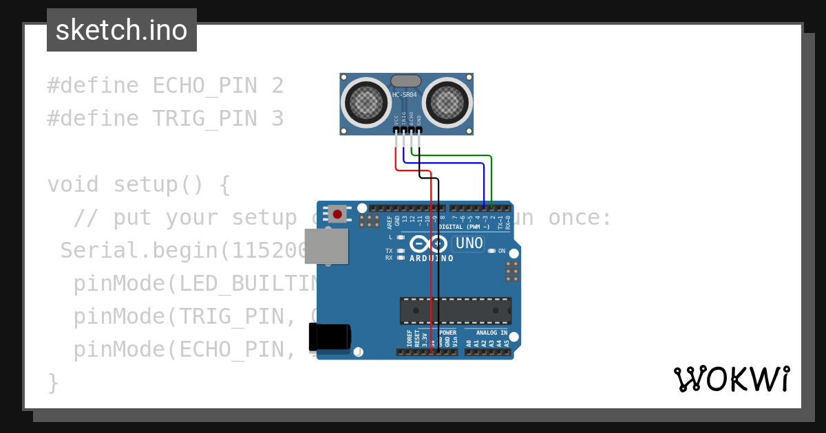 Risma Ultrasonic Wokwi Esp32 Stm32 Arduino Simulator 9730