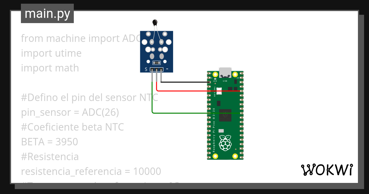 Temperature Wokwi Esp32 Stm32 Arduino Simulator 