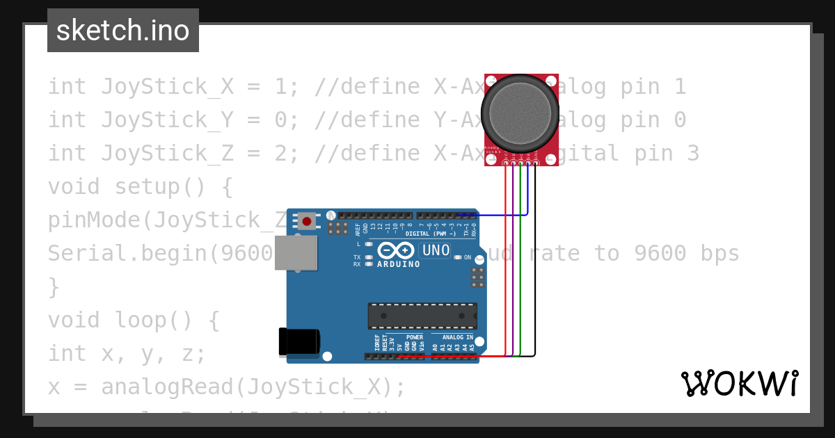 Joystick Module Wiring Wokwi Esp32 Stm32 Arduino Simulator 1507