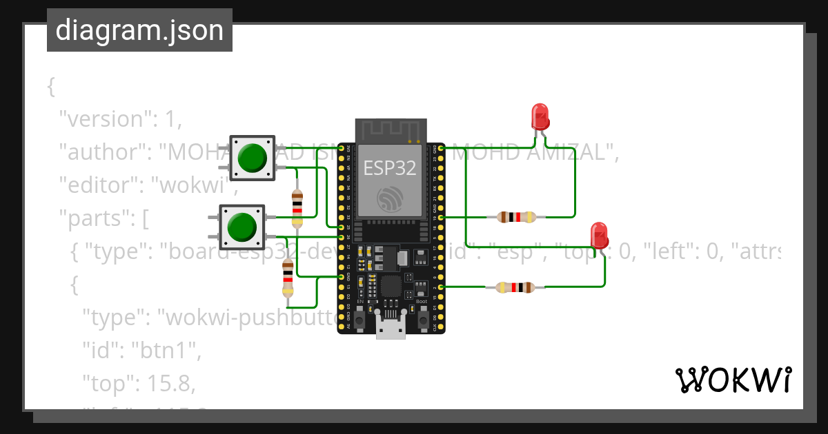 ETC613_LAB2_PARTA_EXCERCISE - Wokwi ESP32, STM32, Arduino Simulator