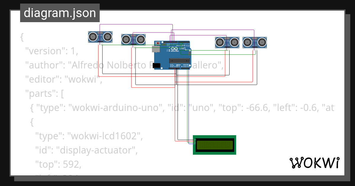 avn-distance-sensor-system-embedded-app - Wokwi ESP32, STM32, Arduino Simulator