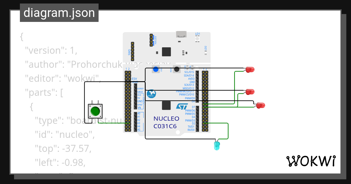 Lab2 Wokwi Esp32 Stm32 Arduino Simulator 7338