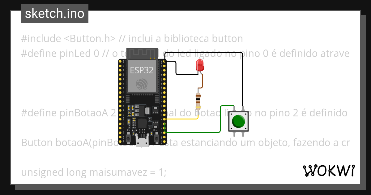 Lucas - Wokwi ESP32, STM32, Arduino Simulator