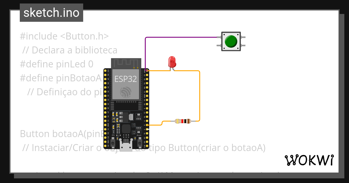 Teste Wokwi Esp32 Stm32 Arduino Simulator 7947