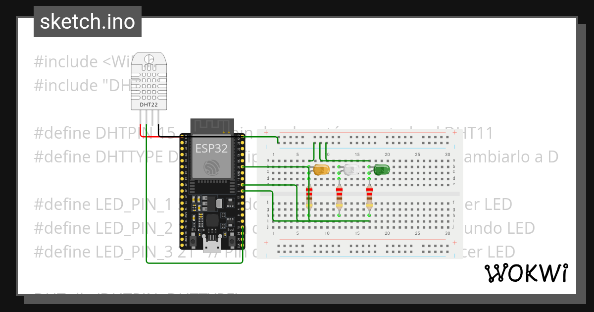 pagina dht - Wokwi ESP32, STM32, Arduino Simulator