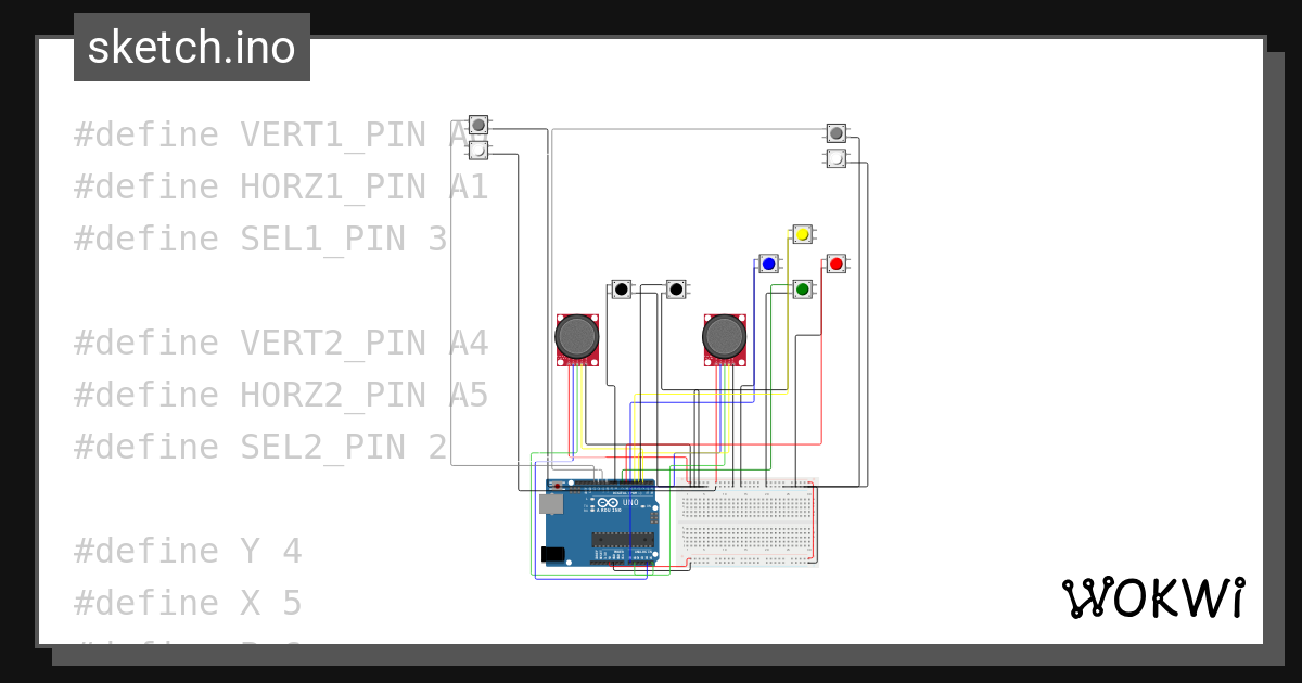 Controle Wokwi Esp32 Stm32 Arduino Simulator 7409