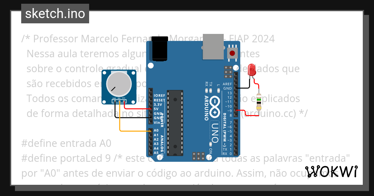 Aula Portaanalógicapwm Copy Wokwi Esp32 Stm32 Arduino Simulator 1586