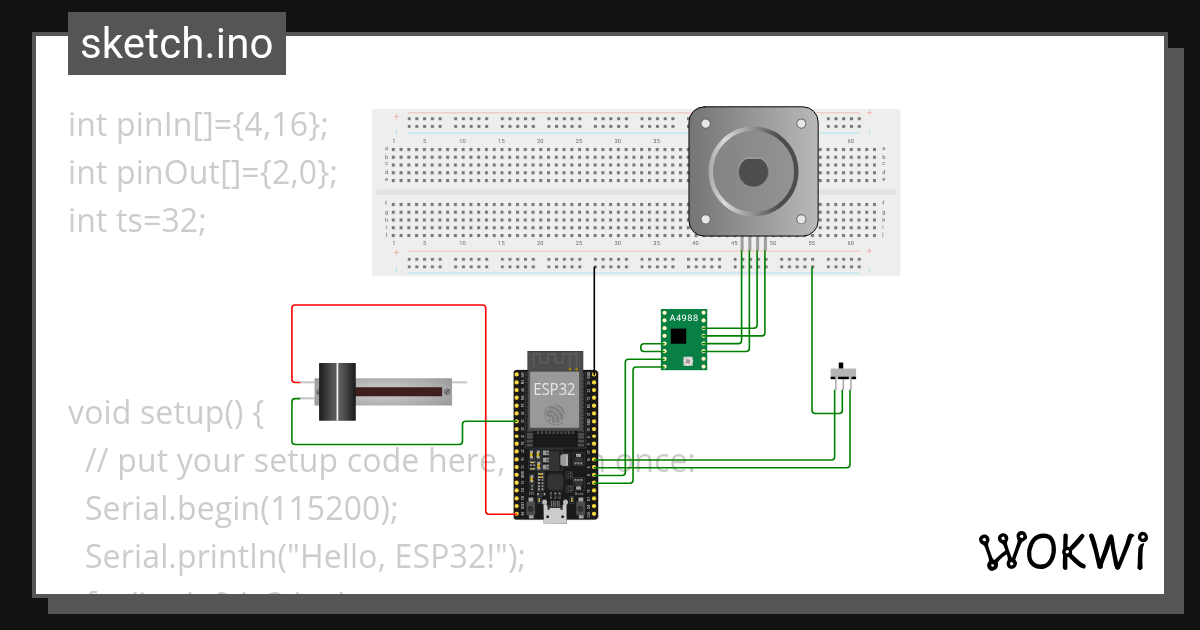 汽车线控驱动 Kk Wokwi Esp32 Stm32 Arduino Simulator 