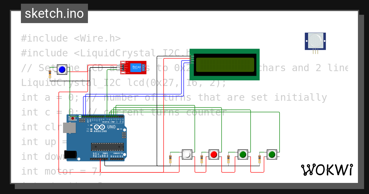 Automatic Coil Winding Copy Wokwi Esp32 Stm32 Arduino Simulator