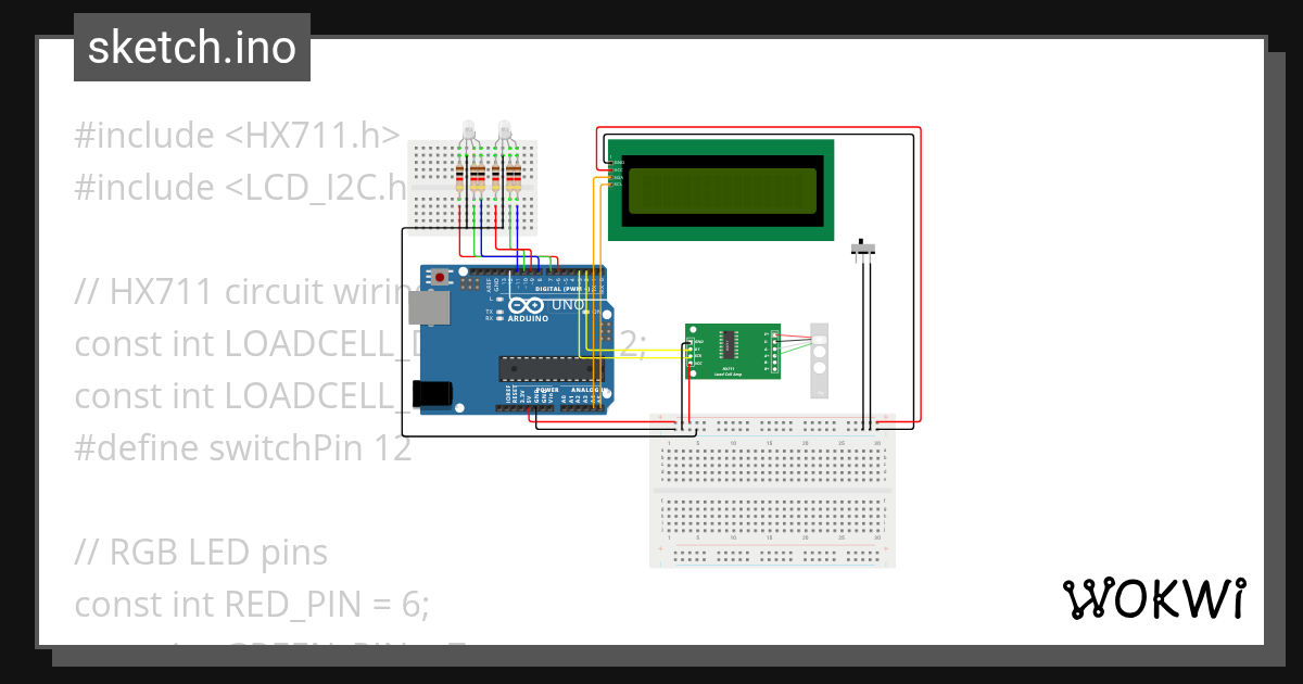 Smart table Basel Saad 21712357 - Wokwi ESP32, STM32, Arduino Simulator