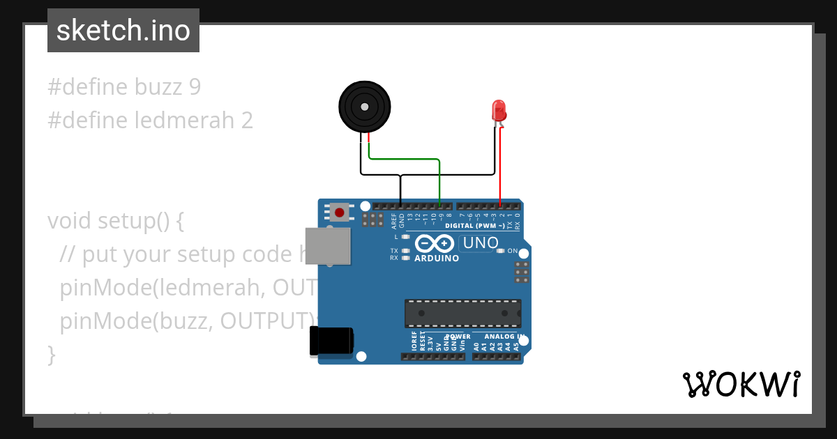 buzzer - Wokwi ESP32, STM32, Arduino Simulator