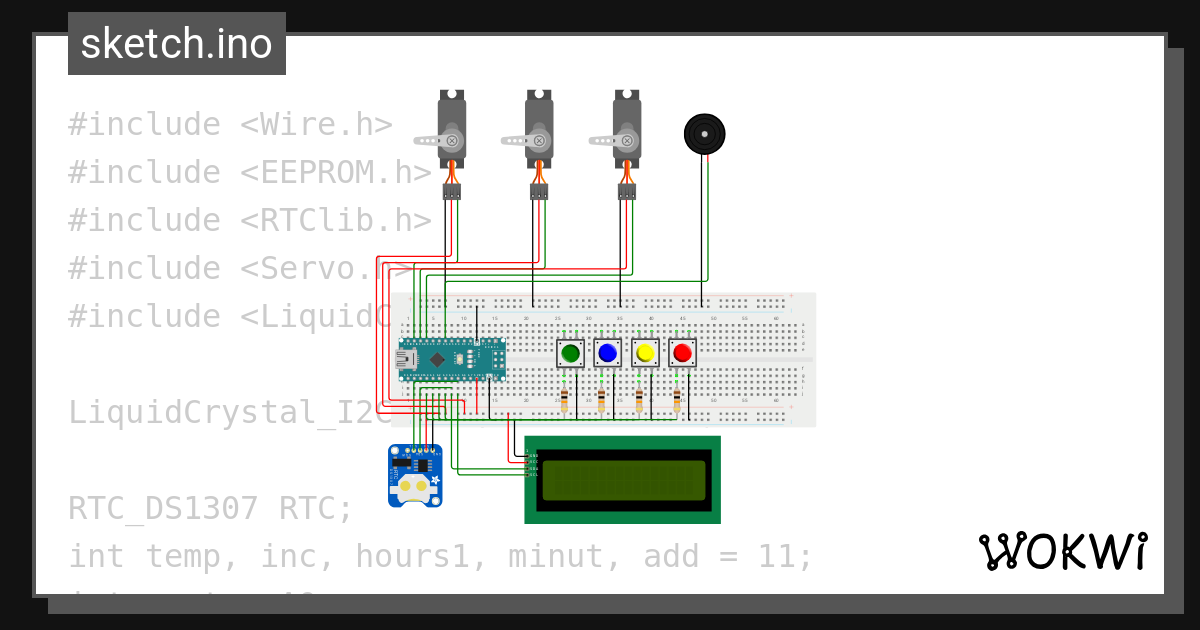 Techno Wokwi Esp32 Stm32 Arduino Simulator 3343
