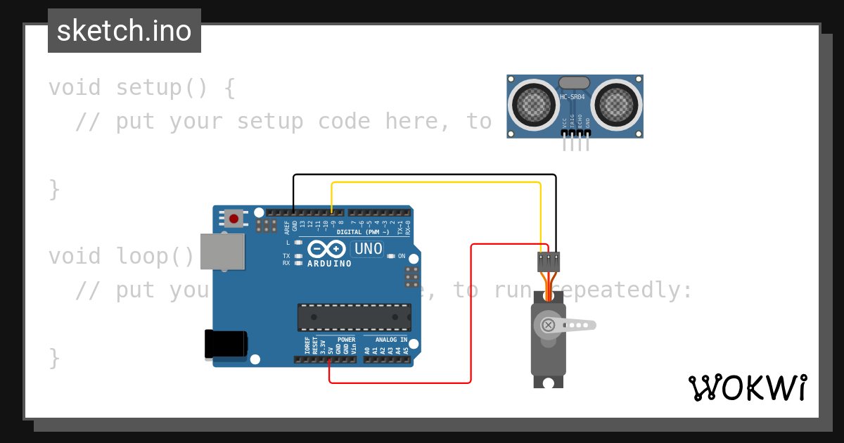 Servosteuerung Wokwi Esp32 Stm32 Arduino Simulator 0538