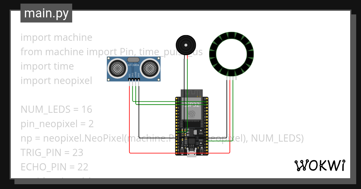saul dea 2.0 - Wokwi ESP32, STM32, Arduino Simulator
