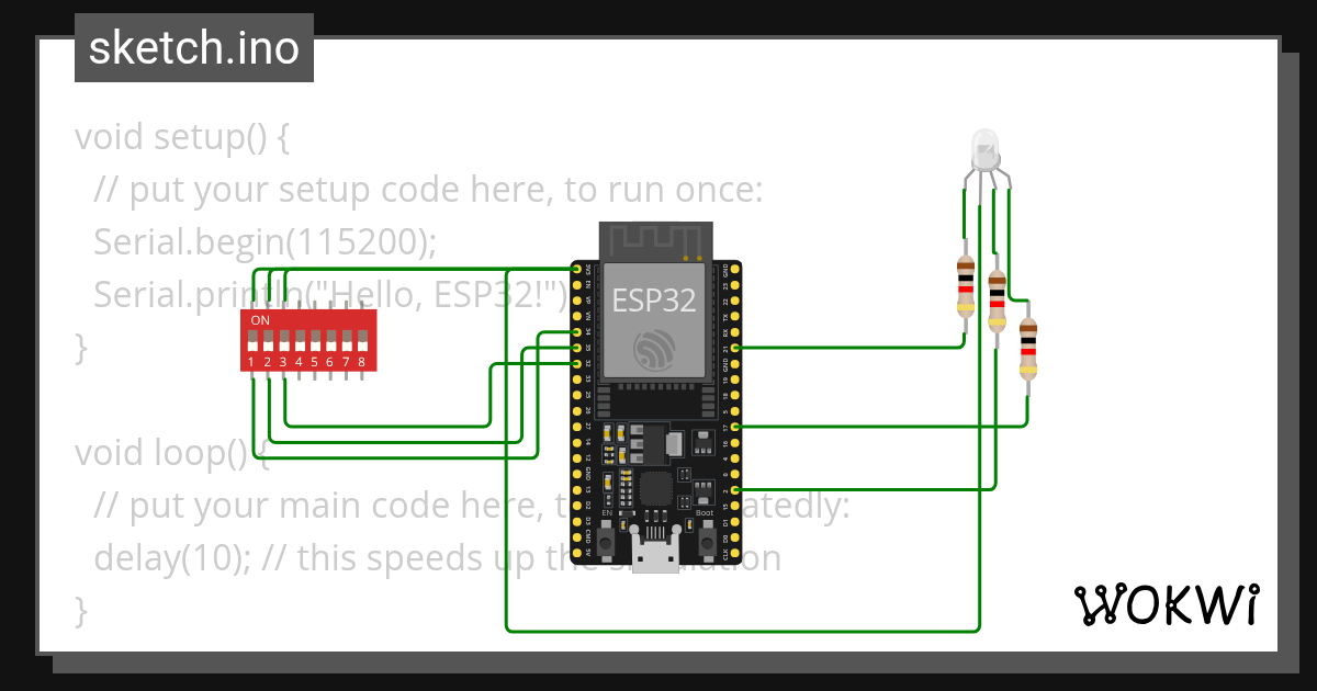 ETC613_LAB 2 PART B EXERCISE 16/5 - Wokwi ESP32, STM32, Arduino Simulator
